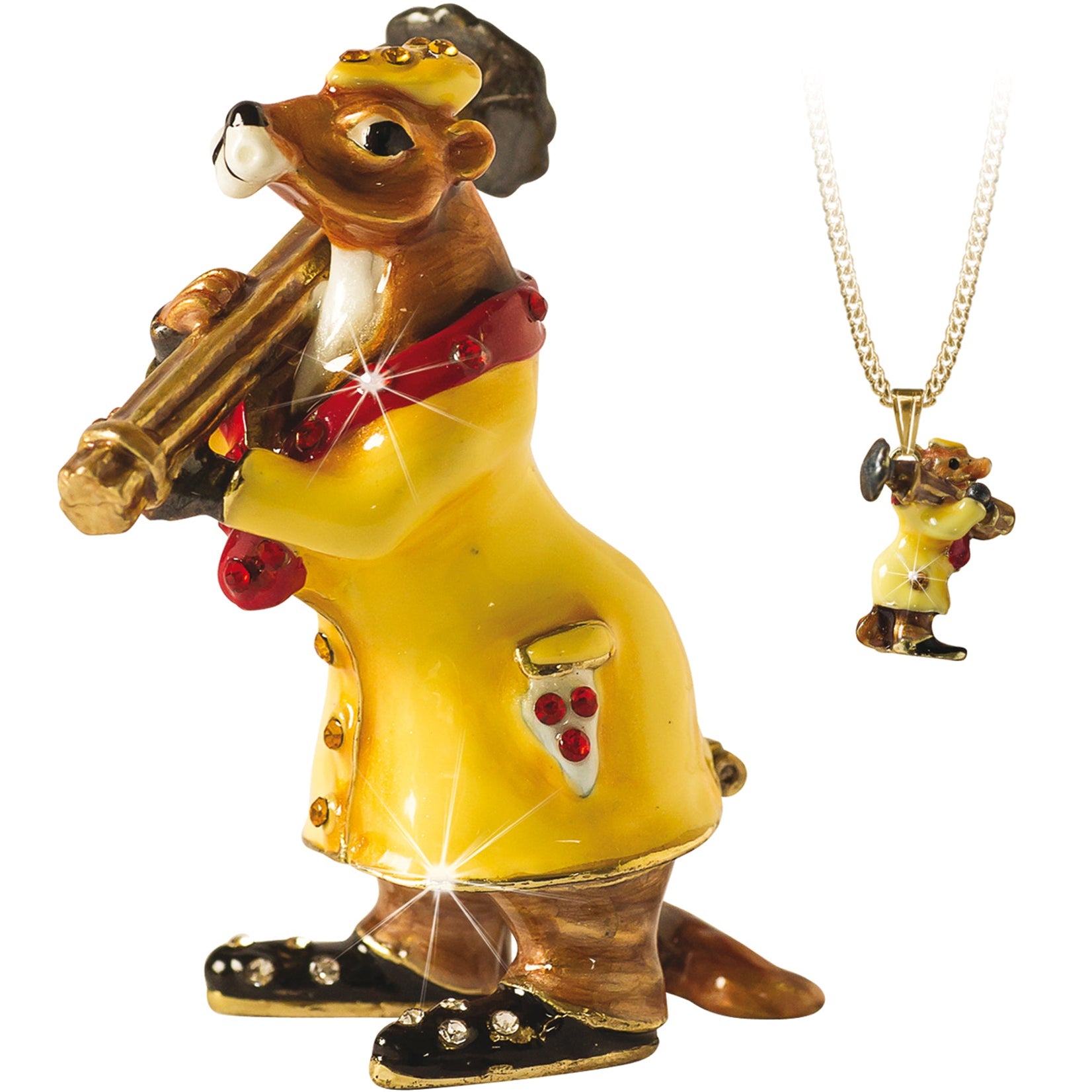 Weasel, Cloisonné Collectible Wind in The Willows — Artisanau (AU)