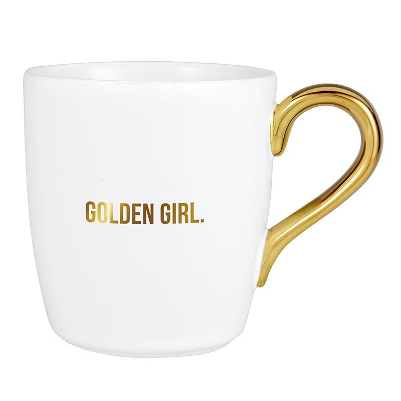 Gold Handle Mug - Golden Girl — Artisanau (AU)