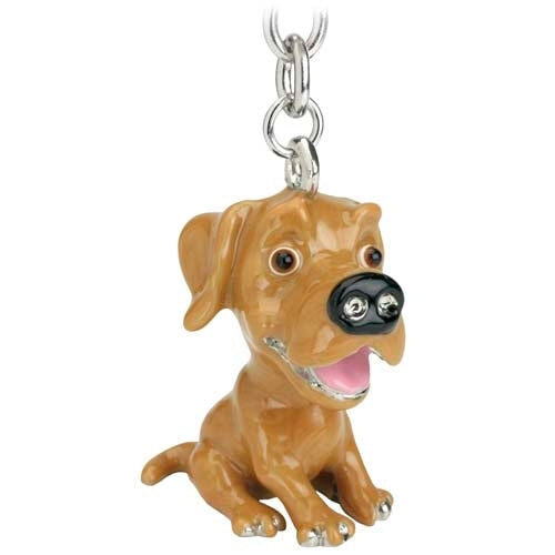 Golden Labrador, Key Ring/Bag Charm — Artisanau (AU)
