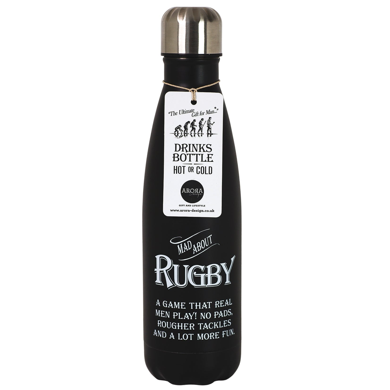 Rugby, Drink Bottle — Artisanau (AU)